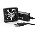 Amazon.com: ELUTENG 40mm USB Fan with 3 Speed Control USB Ventilator 5V ...