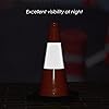 Fluorescent Orange/Green PVC Traffic Cones, Heavy Black Base Parking ...