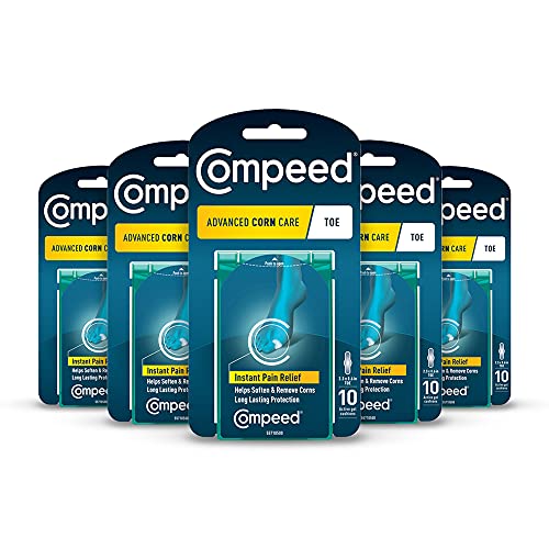 Compeed Advanced Corn Care Hydrocolloid Bandage Cushions 10 Count Corn ...