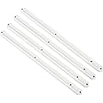 uxcell Drawer Slides, 4Pcs 300mm - Plastic Drawer Rails, Side Mounted ...