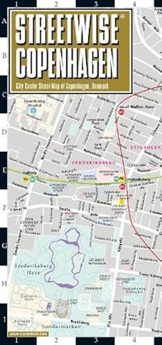 Streetwise Copenhagen Map: Laminated City Center Street Map of ...
