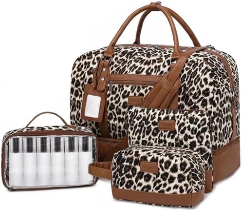 Wogarl Weekender Bags for Women Large Overnight Bag Weekend Travel ...