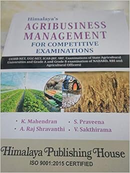 Buy Agribusiness Management for Competitive Examination Book Online at ...