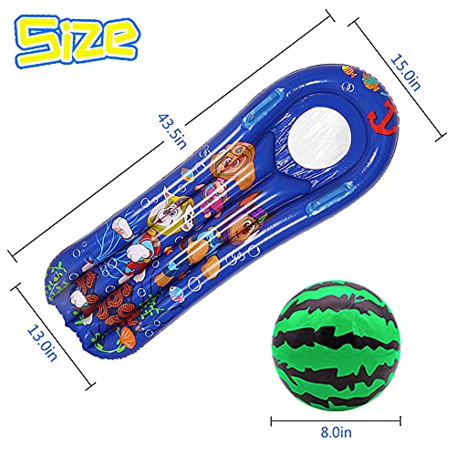 Amor Kids Pool Float, 2 Pack Swimming Pool Toys Set Inflatable Pool ...