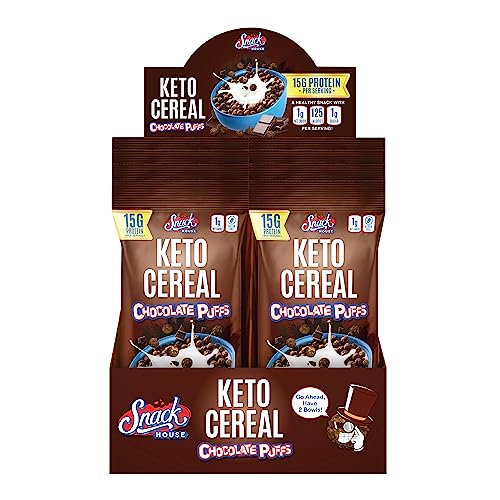 Keto Cereal by Snacks House, High Protein Low Carb Healthy Breakfast ...