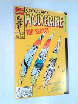 Wolverine #50 Codename: Wolverine Top Secret Collector Issue: Amazon.com: Books