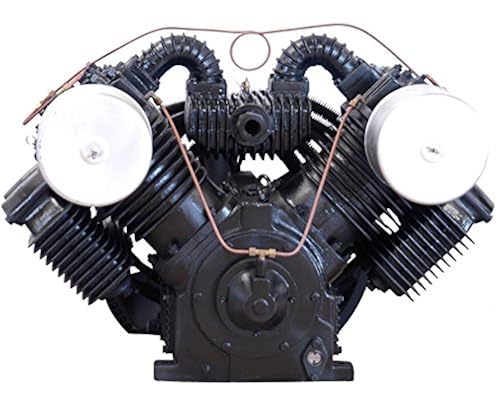 25 HP Air Compressor Pump, 2-Stage, Model APP4V2598T by EMAX Compressor ...