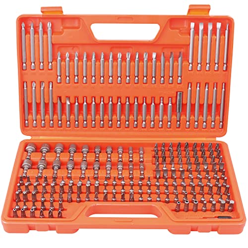 HORUSDY 208-Piece Professional Screwdriver Bit Set, Chrome Vanadium ...