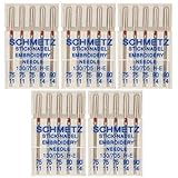 Amazon.com: 25 Schmetz Embroidery Sewing Machine Needles 130/705H H-E Size 90/14