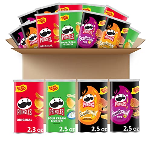 Pringles Potato Crisps Chips, Lunch Snacks, Office and Kids Snacks ...