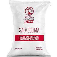 Sal de mar en grano 100% artesanal y natural costal 3 kg : Amazon.com ...