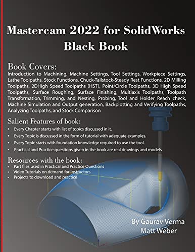 Mua Mastercam 2022 for SolidWorks Black Book trên Amazon Mỹ chính hãng ...