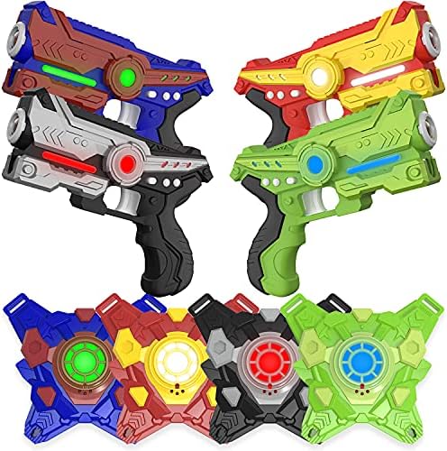 COFUNX Infrared Laser Tag Gun Set for Kids & Adults,Lazer Tag Gun Toys ...