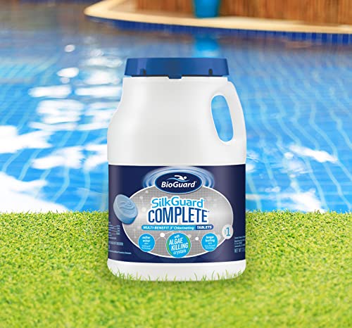 BioGuard Swimming Pool Startup Chemical Bundle with SilkGuard Complete ...
