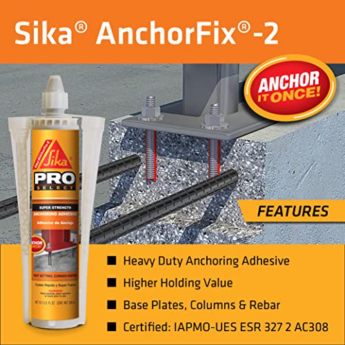Sika Anchorfix-2, super strength anchoring adhesive, Two component ...