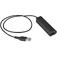 USB Plug Computer PC Laptop To RJ9 Female Adapter For Headset Work With ...