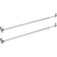 Amazon.com: Round Sash Rod 8MM 48-84 inch (Set of 2) : Home & Kitchen
