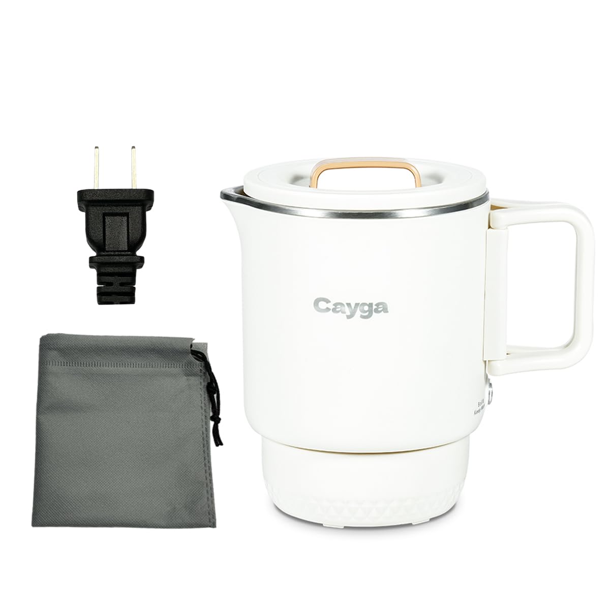 Mini Hot Pot Ramen Cooker Travel Portable Electric Kettle 22oz ...