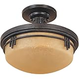 Designers Fountain 82121-WM Mission Ridge Flush Mount Ceiling Light, 2 ...