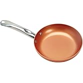 Amazon.com: Copper Chef Titan Pan, Try Ply Stainless Steel Non-Stick ...