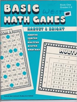 Basic Math Games: Book 1 Grades 2-5: Bright, George, Harvey Winner of ...