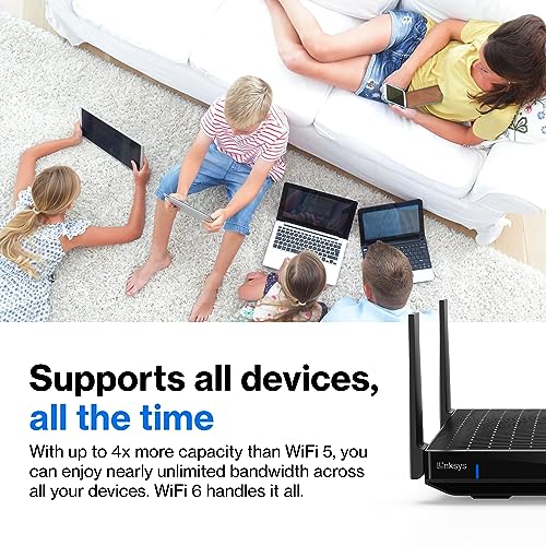 Linksys Hydra Pro Mesh WiFi 6E Router MR7500 Tri-Band WiFi Mesh Router ...