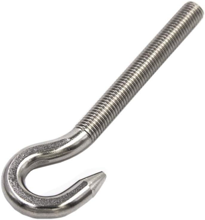 M6 Hook Bolt 304 Stainless Steel Ring Screw High Hardness Steel Hook ...