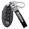 Leather Car key fob cover Repalcement for Nissan 350Z 370Z Altima ...