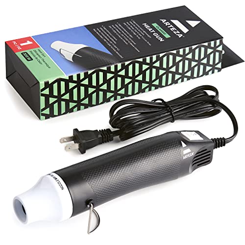 Arteza Mini Heat Gun for Crafts, 300W, Ergonomic Lightweight Hot Air ...