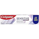Colgate Creme Dental para Sensibilidade Sensitive Pro Alívio Imediato Gengiva 140g : Amazon.com ...