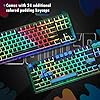 XVX Womier K87 PRO TKL Mechanical Keyboard, Hot Swappable Keyboard with Pudding Keycaps, RGB ...