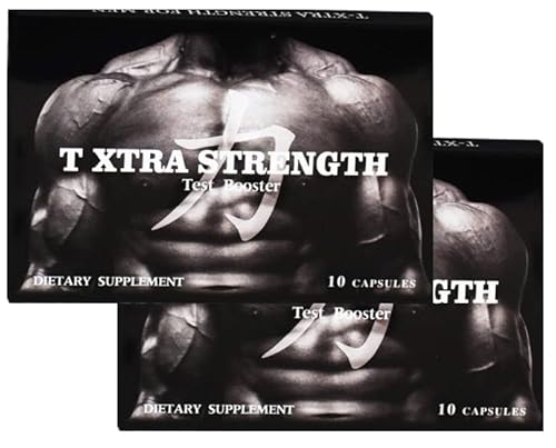 T Xtra, Blue Edition Natural Energy Supplement, 2-Pack (20Capsules) in ...