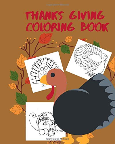thanks giving coloring book: Big Thanksgiving Turkey Coloring Book For ...