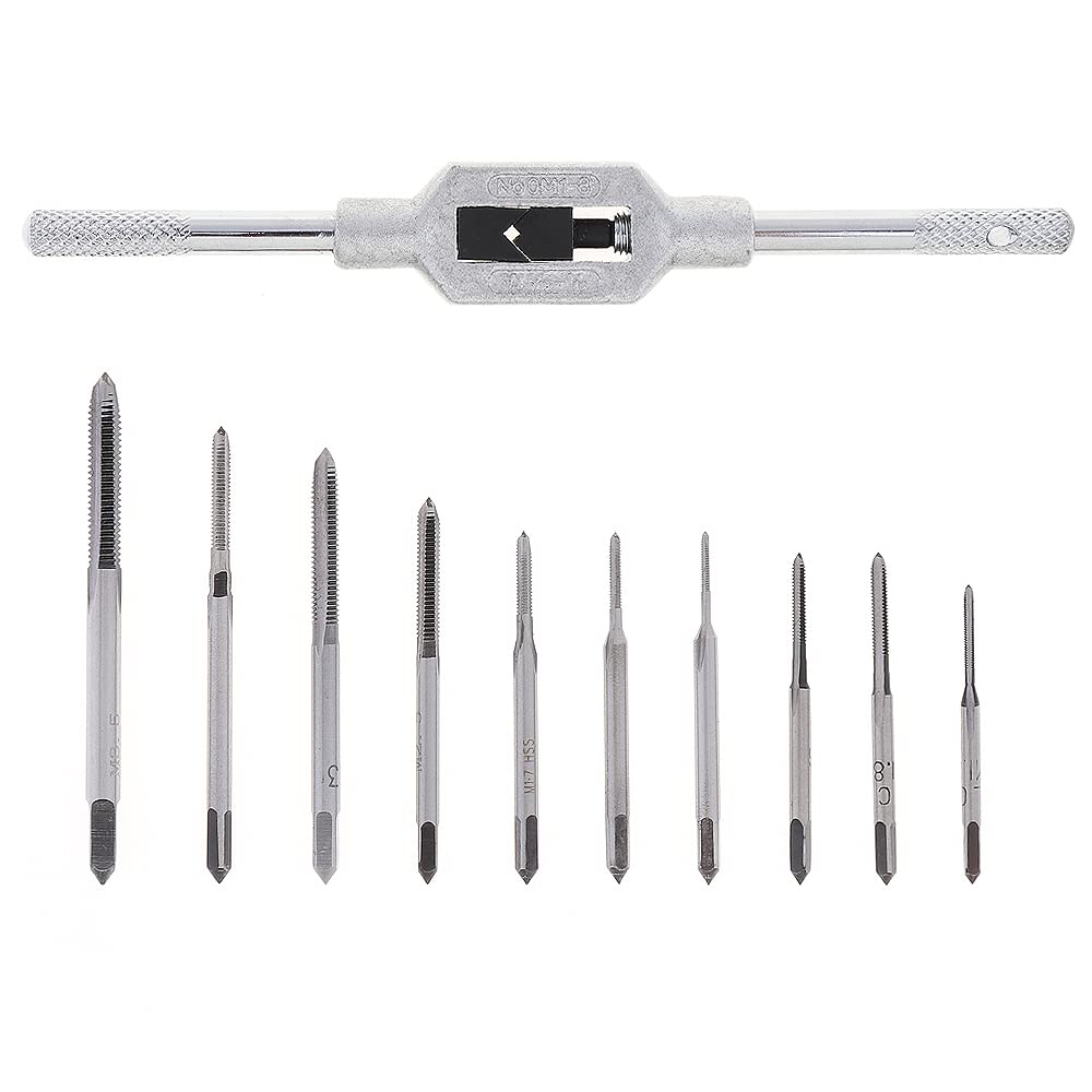 Mua Omninmo 11pcs Mini Tap Wrench Set Metric Tap Set with High Speed ...