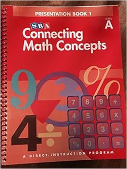 Connecting Math Concepts Level A, Presentation Book 1: Amazon.co.uk ...