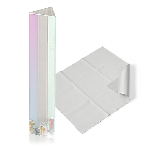 Meking Photography Prism Crystal with 1/4-20 Thread, Optical Glass ...