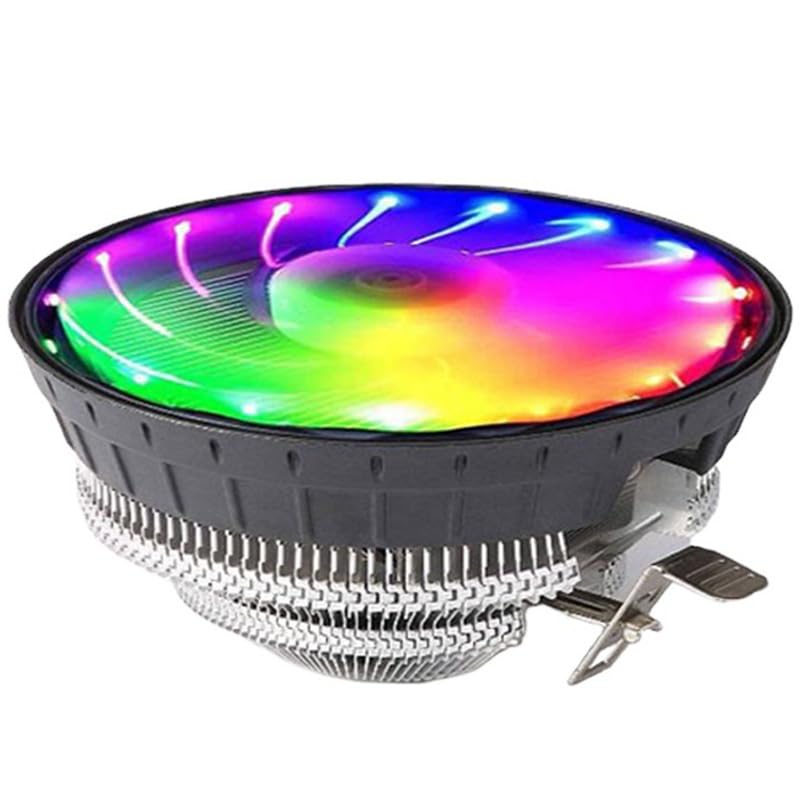CPU Cooler Fan Heatsink RGB LED for Intel LGA1156/1155/1151/1150/775 ...