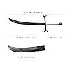 Sword Valley Hawk-Eye Dracule Mihawk Sword - with Shoulder Strap, Can ...