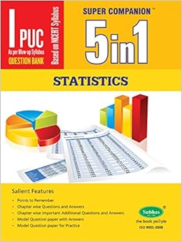 Amazon.in: Buy 5 In One 1st Puc Statistics Book Online at Low Prices in India | 5 In One 1st Puc ...