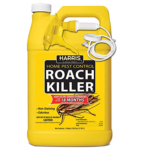 Harris Roach Killer, Liquid Spray with Odorless and Non-Staining 12 ...