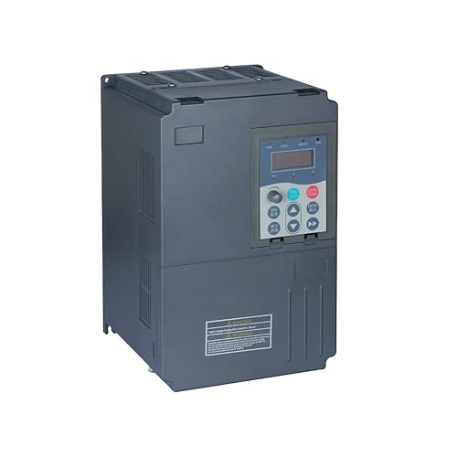 LAPOND High Performance 4KW 5HP VFD 220V 17A Output Variable Frequency Drive Single Phase to 3 ...