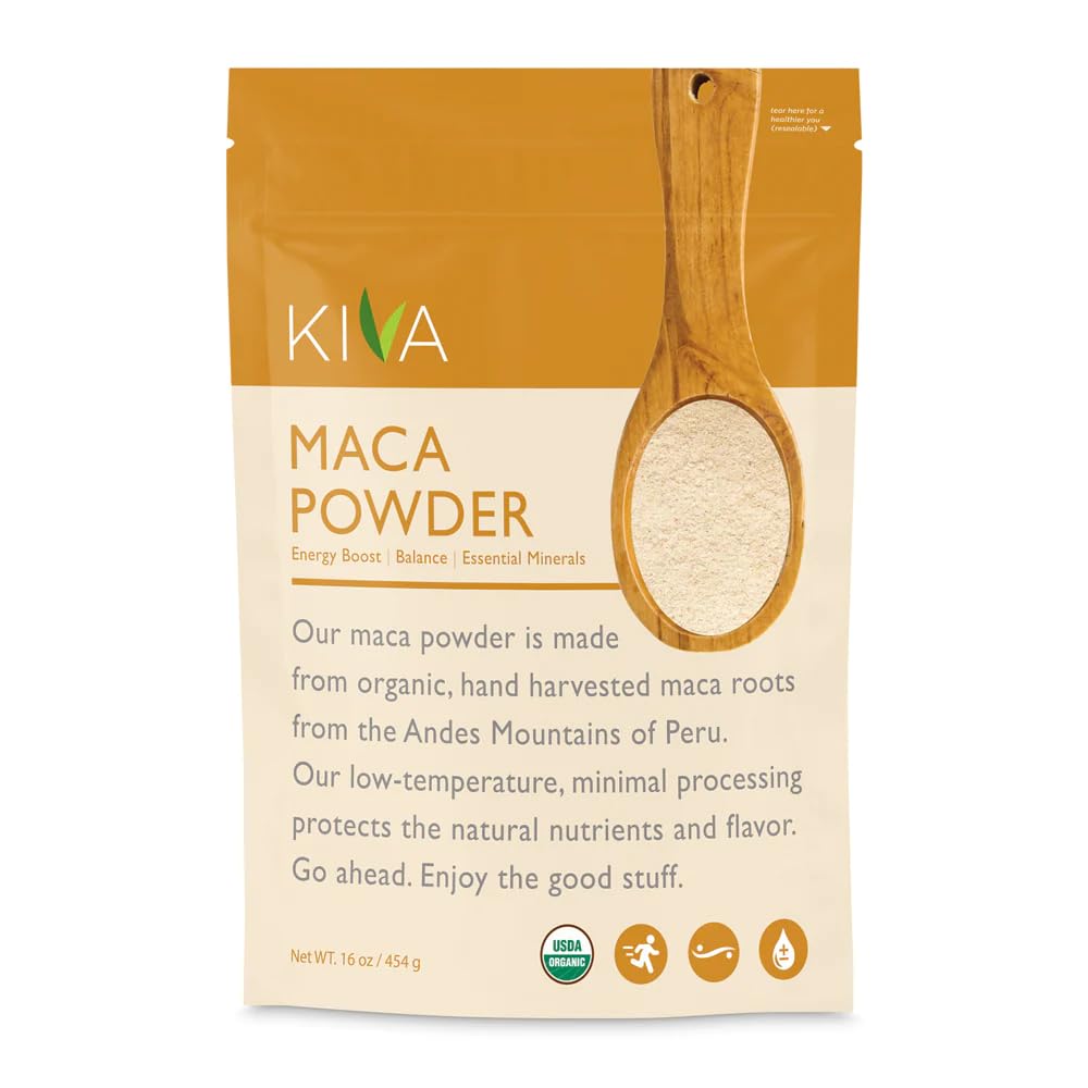 Mua Kiva Organic Maca Powder, Pure Authentic Peruvian Maca Root Powder ...
