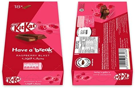 KitKat Kit kat 2 finger raspberry pack of 18x19.5g price in Egypt ...