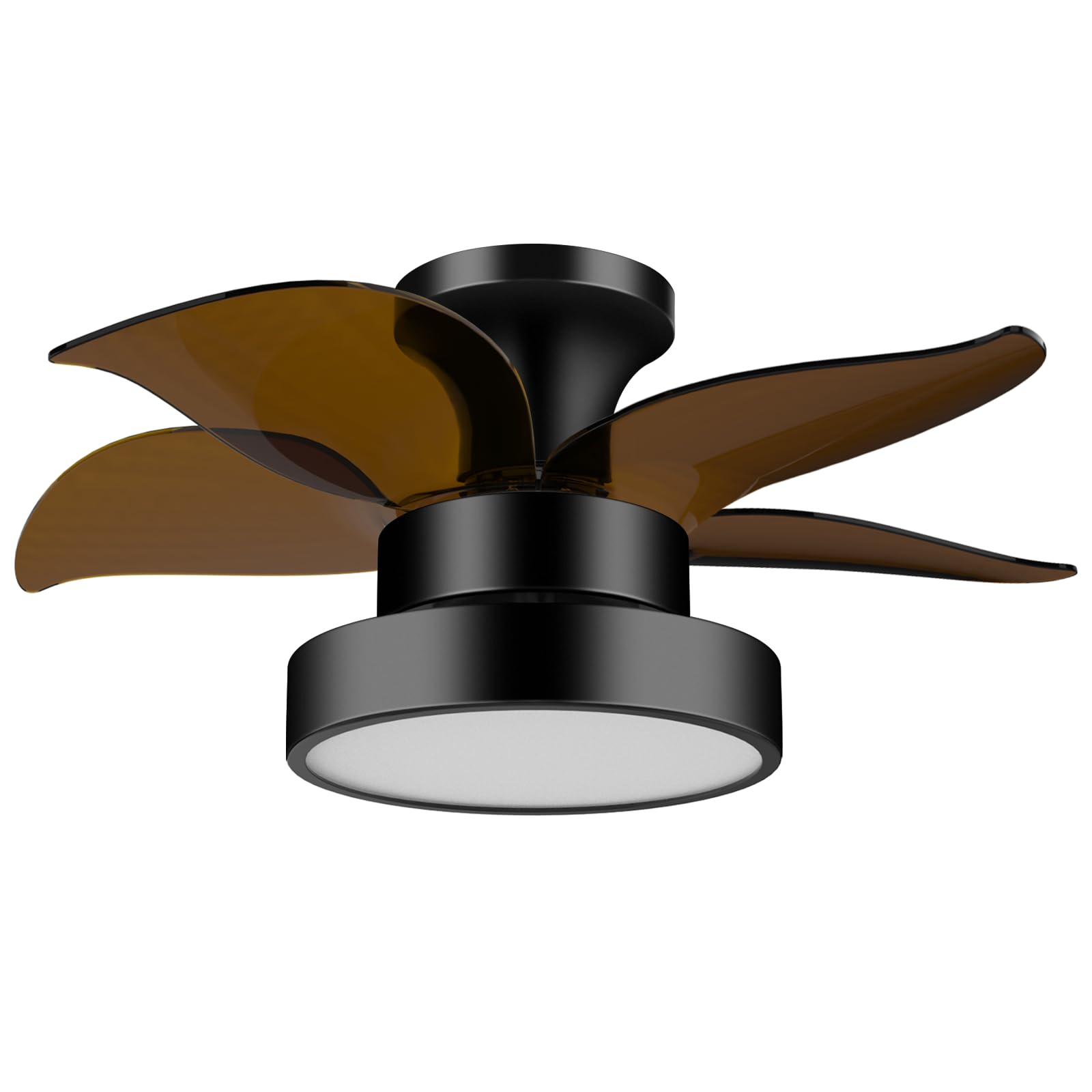 Tomourd Ceiling Fans with Lights, 24 inch Remote Control Ceiling Fan ...