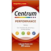 Centrum Performance Multivitaminico, Con Complejo B y Magnesio, 2 pack ...