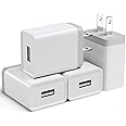 Amazon.com: Cube Compatible USB Wall Charger Block - 12W 4 Pack, 2.4A ...