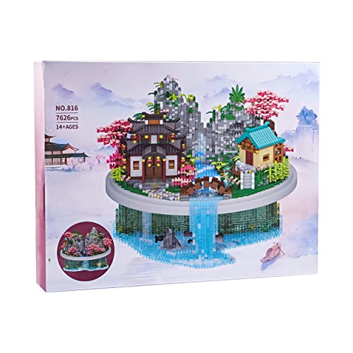Peachtree Micro Blocks for Adults Mini Bricks Decorative Models Kit, a Chinese Ancient Famous ...