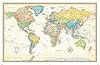 Rand McNally Classic Edition World Wall Map – Laminated Rolled in Saudi ...