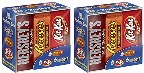 Buy Hershey Chocolate Candy Bar Variety Pack, HERSHEYS Milk Chocolate ...