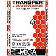 Mica Transfer Autoadherible Pvc 66x50 De 5 Puntos 10 Pliegos : Amazon ...